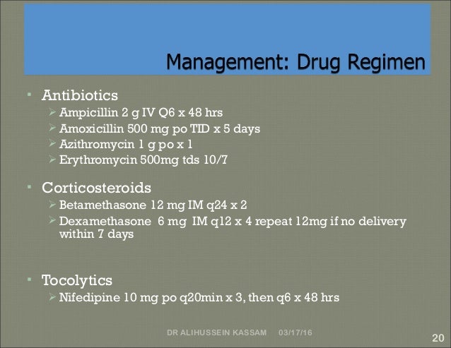 PROM AND PPROM BY Dr Alihussein kassam