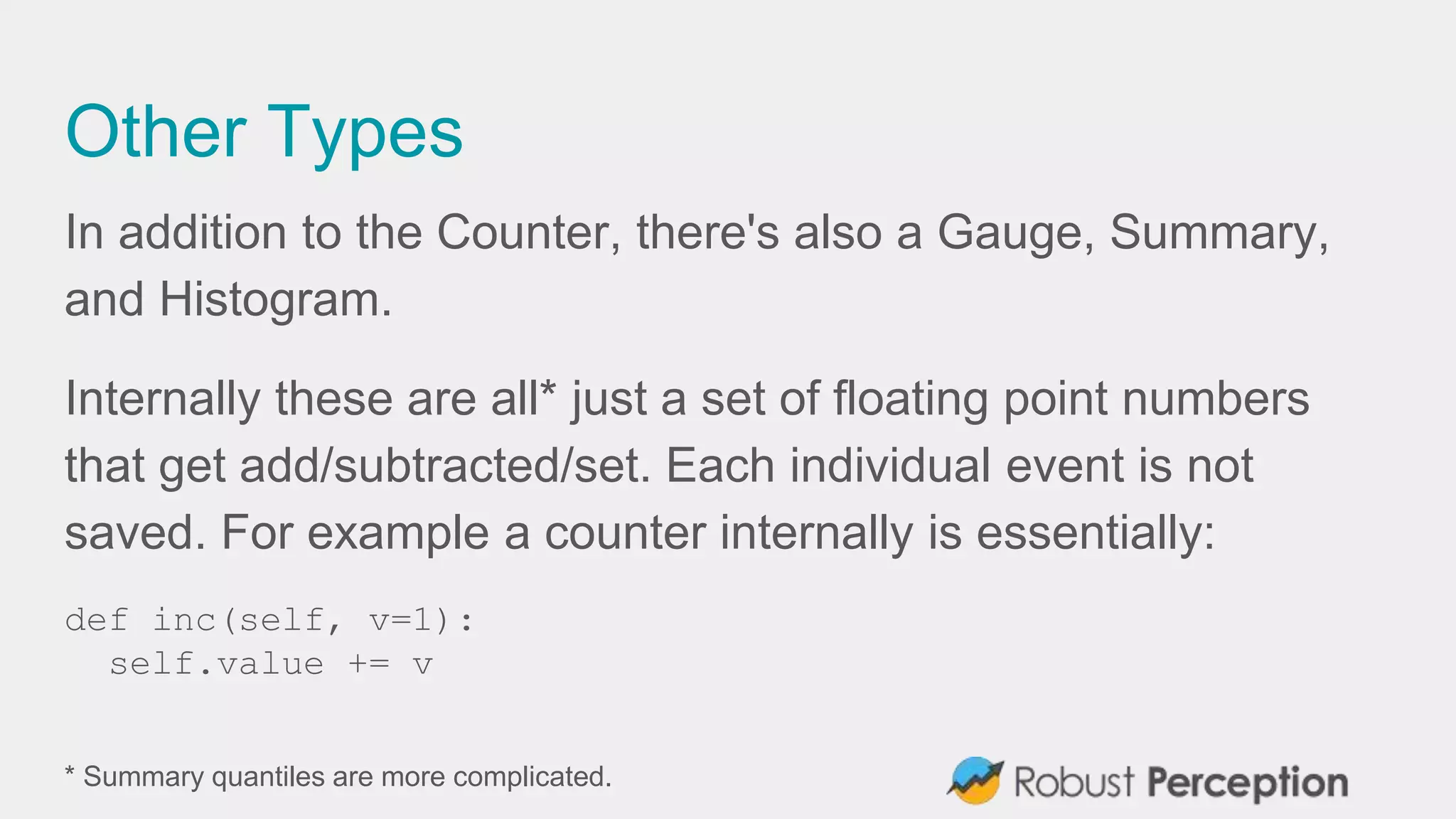Anatomy Of A Prometheus Client Library Promcon 2018 Ppt