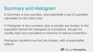 Anatomy of a Prometheus Client Library (PromCon 2018) | PPT