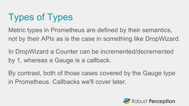 Anatomy of a Prometheus Client Library (PromCon 2018) | PPT