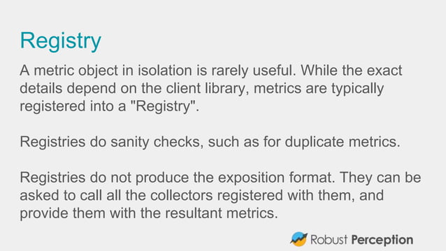 Anatomy of a Prometheus Client Library (PromCon 2018) | PPT
