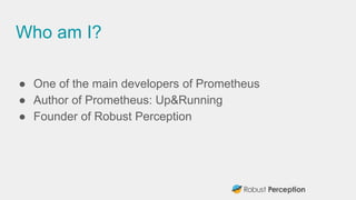 Anatomy of a Prometheus Client Library (PromCon 2018) | PPT
