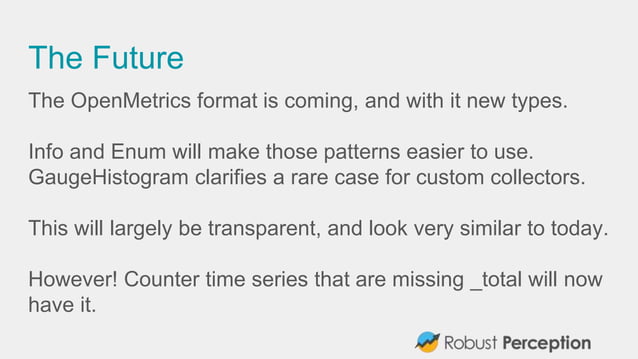 Anatomy of a Prometheus Client Library (PromCon 2018) | PPT