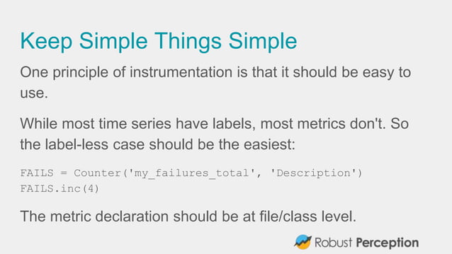 Anatomy Of A Prometheus Client Library Promcon 2018 Ppt