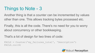 Anatomy of a Prometheus Client Library (PromCon 2018) | PPT