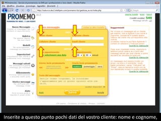 Promemoria per un appuntamento | PPTX