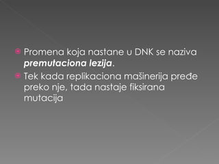 Promenegenetickogmaterijala 101209041322-phpapp01 | PDF