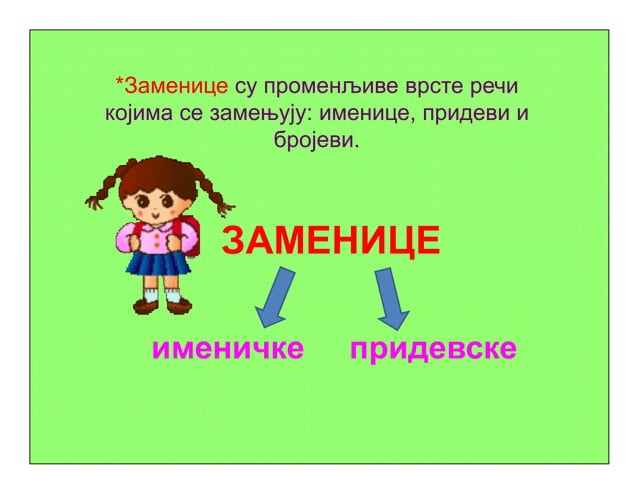 Promenljive vrste reči | PDF