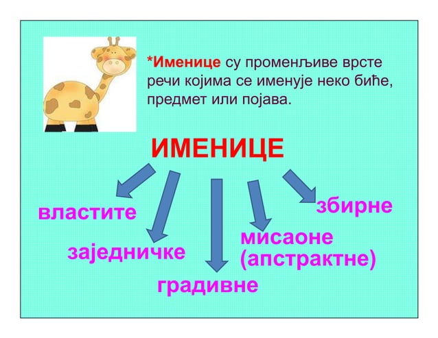 Promenljive vrste reči | PDF