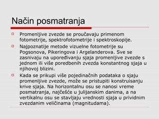 Promenljive zvezde | PPT