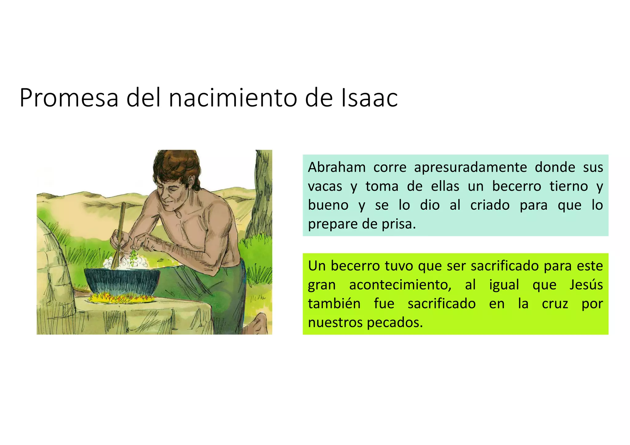 Promesa del nacimiento de Isaac | PPT