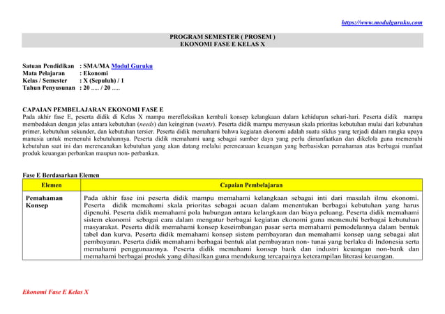 Promes E X Ekonomi - modulguruku.com.docx