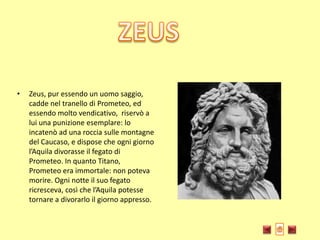 Prometeo e il fuoco | PPTX