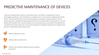 Prometeo AI - Industry solutions for healthcare | PPT