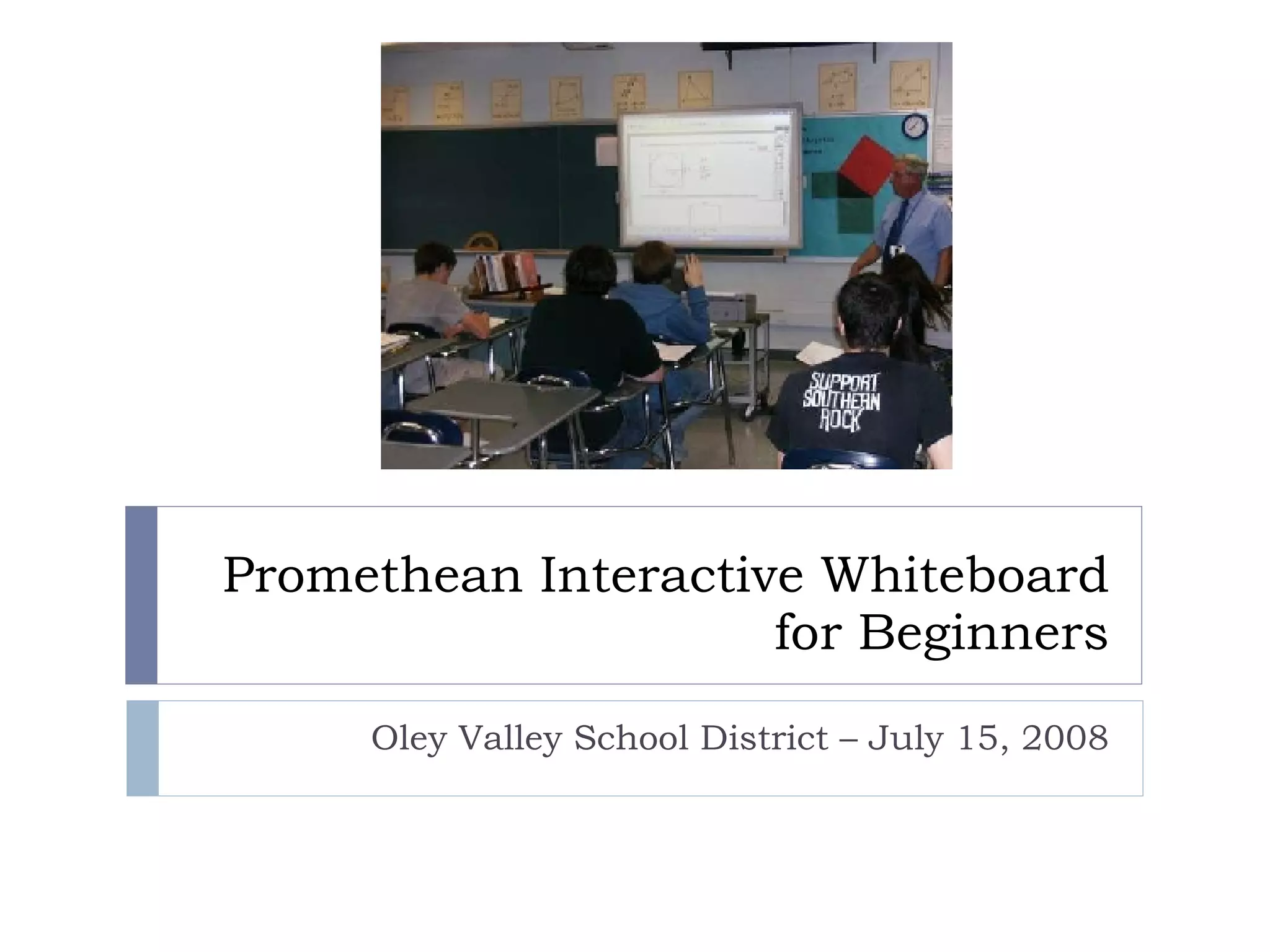 Promethean for Beginners | PPT