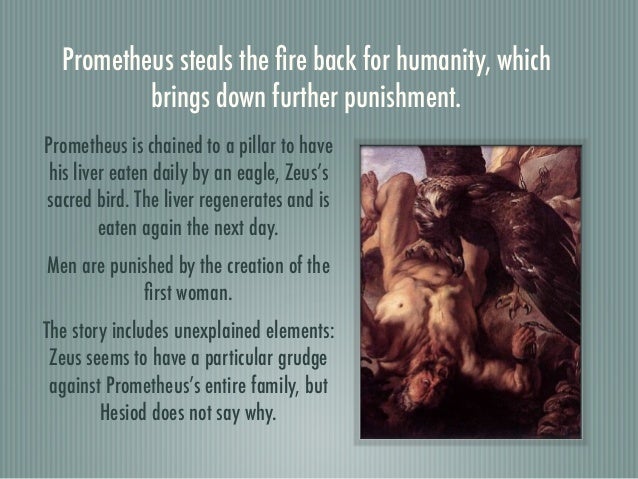 Prometheus and Pandora