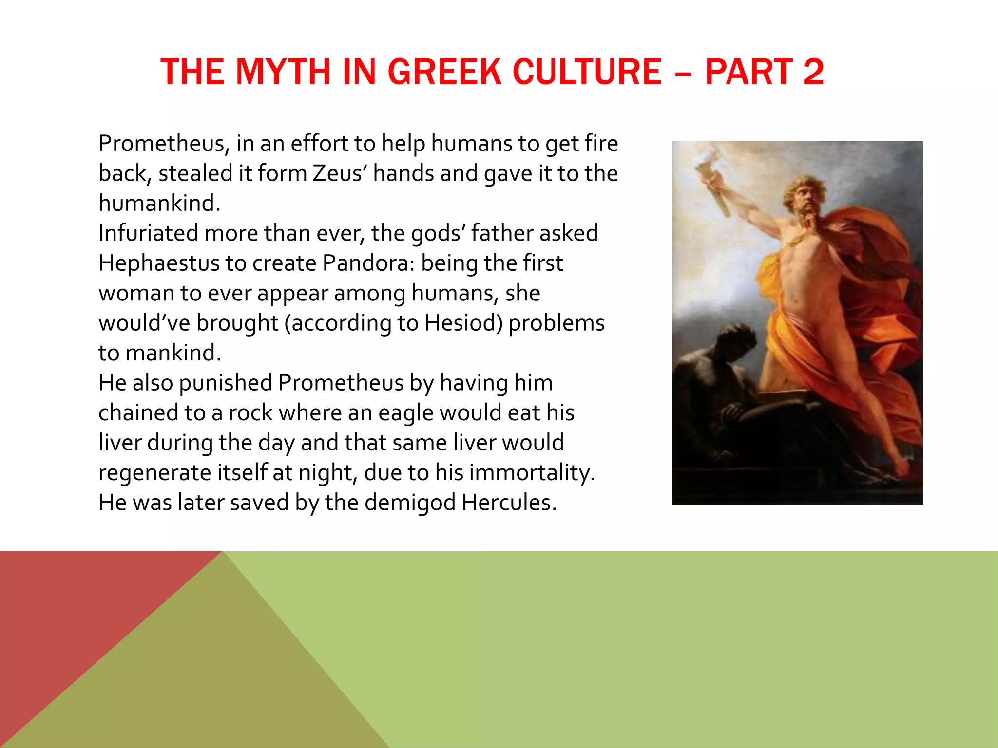 Prometheus myth | PPTX