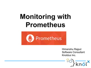 Monitoring With Prometheus | ODP