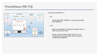 [MeetUp][3rd] Prometheus 와 함께하는 모니터링 및 시각화 | PPTX