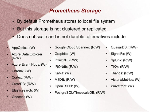 Prometheus | PDF | Databases | Computer Software and Applications