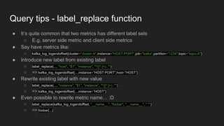 Monitoring Kafka w/ Prometheus | PPT
