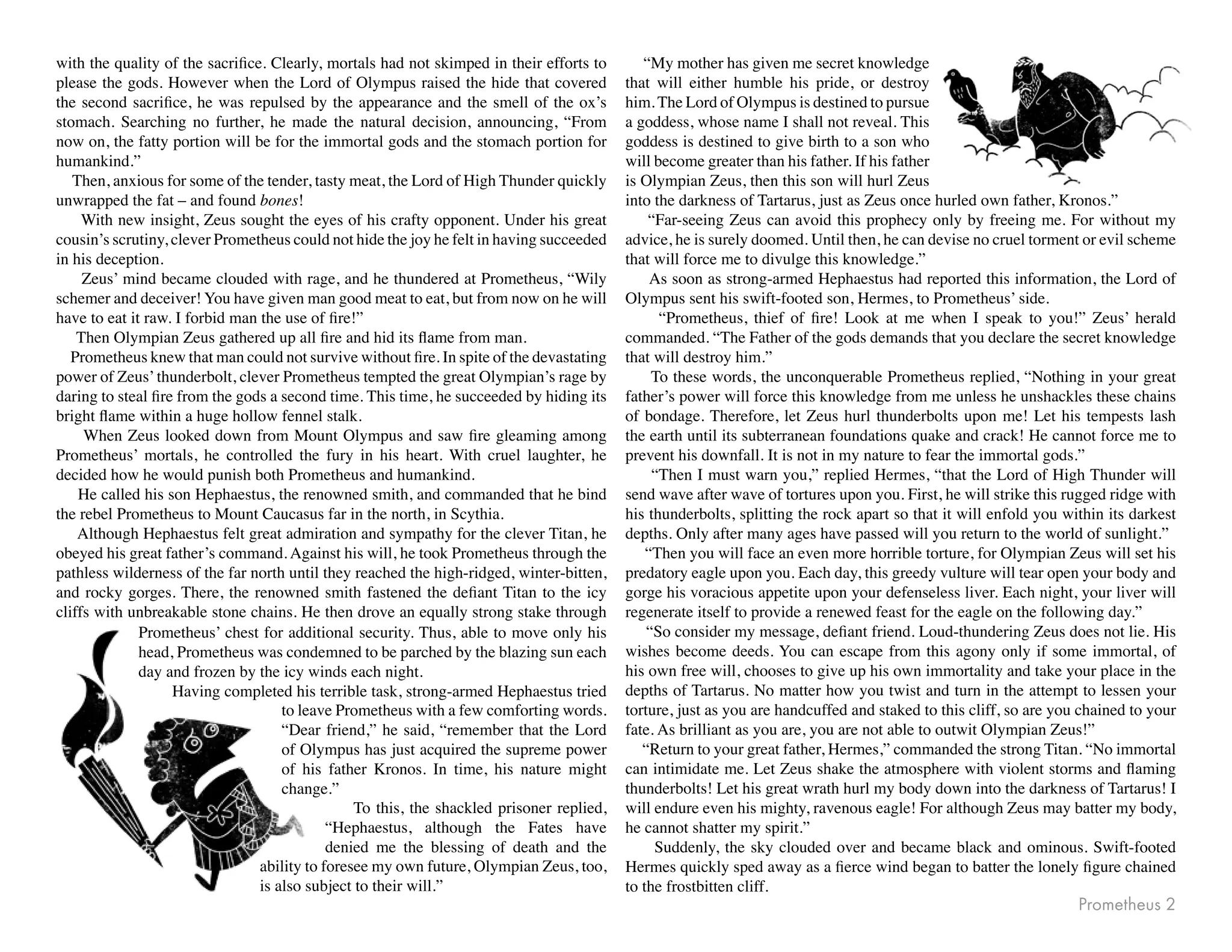 prometheus-myth.pdf hduebdjrjnejejejjejejjejejd | PDF | Christianity | Religion & Spirituality