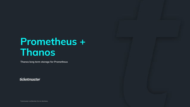 Prometheus and Thanos | PDF | Cloud Computing | Internet
