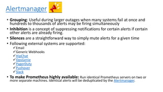 Prometheus - Intro, CNCF, TSDB,PromQL,Grafana | PPT