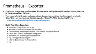 Prometheus - Intro, CNCF, TSDB,PromQL,Grafana | PPT