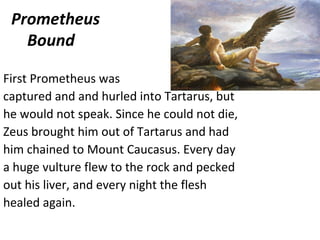 Prometheus myth pgp | PPT