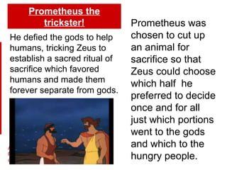 Prometheus myth pgp | PPT