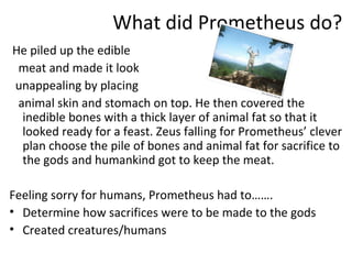 Prometheus myth pgp | PPT