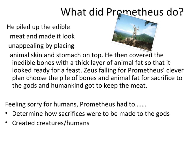 Prometheus myth pgp | PPT