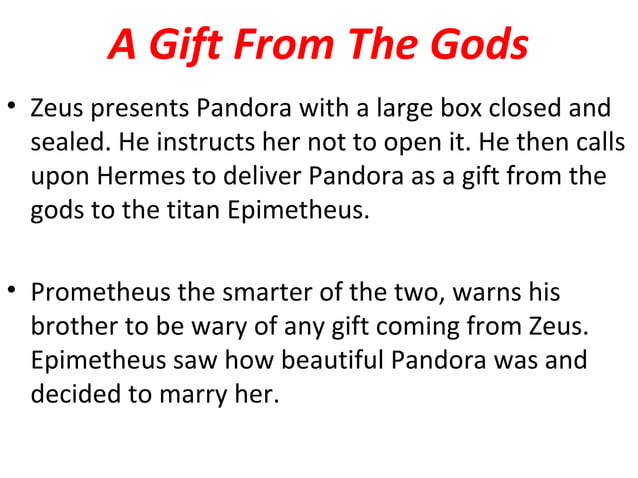 Prometheus myth pgp | PPT