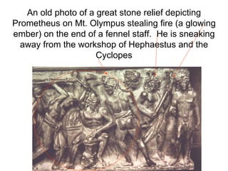 Prometheus, pandora chapter summer 2012 | PPT