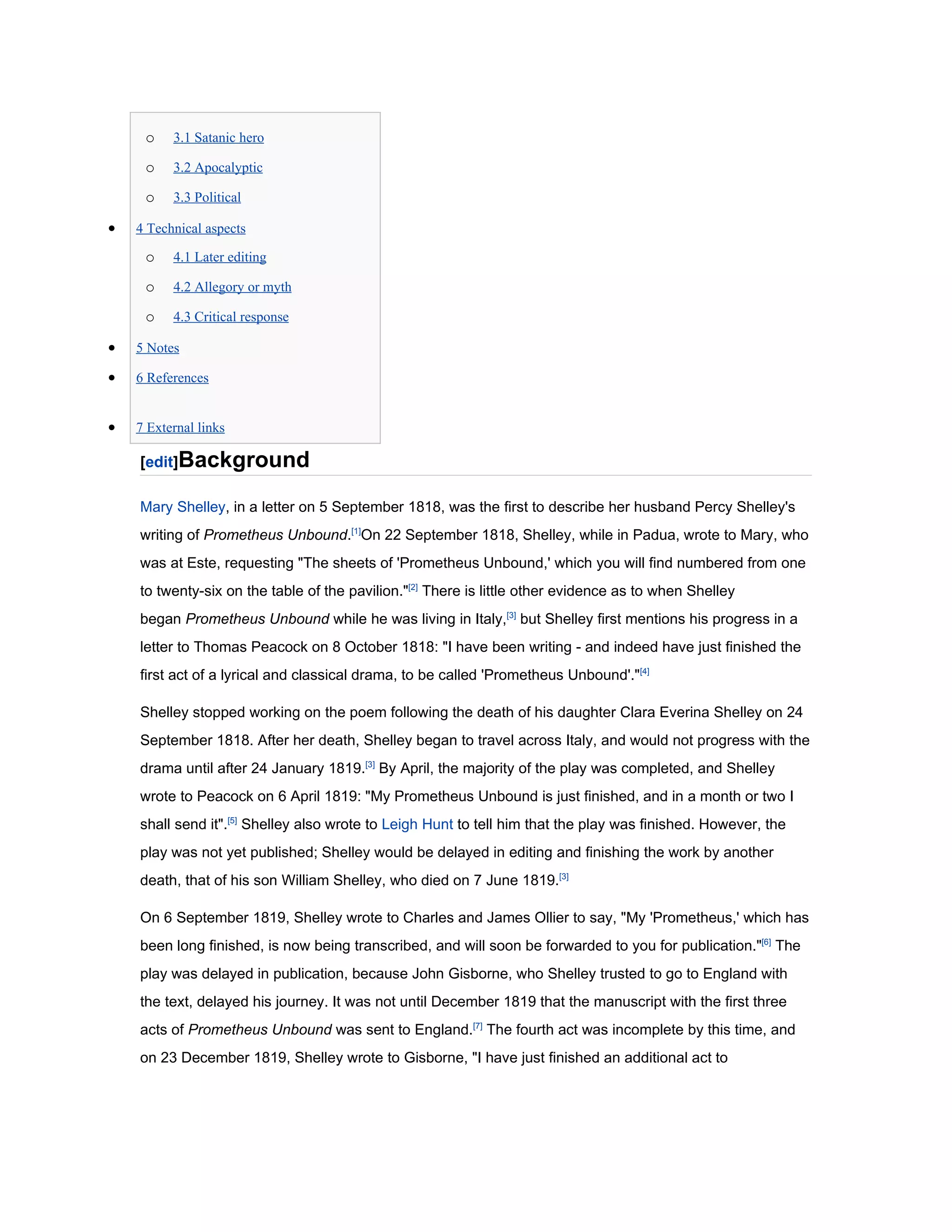 Prometheus unbound | PDF