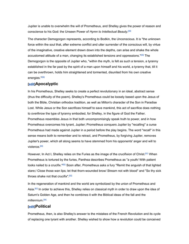 Prometheus unbound | PDF