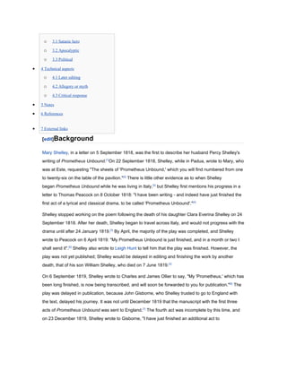 Prometheus unbound | PDF