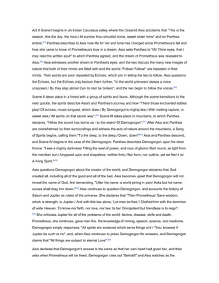 Prometheus unbound | PDF