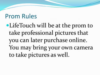 Prom guidelines | PPTX