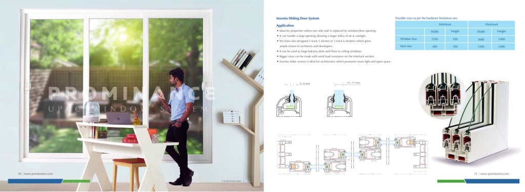 Prominance uPVC Windows & uPVC Doors International Brochure