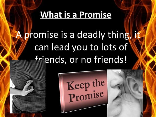 Promises | PPTX