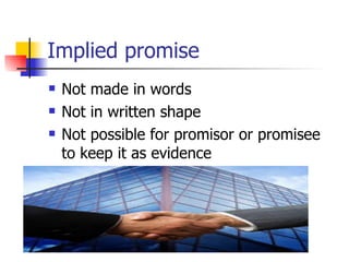 Promise and its types | PPT