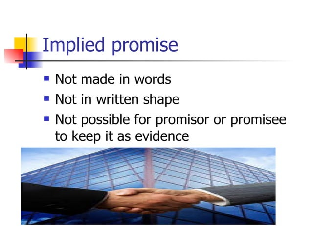 Promise and its types | PPT