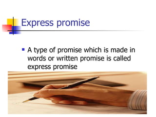 Promise and its types | PPT