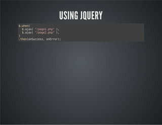 Promises in JavaScript | PDF