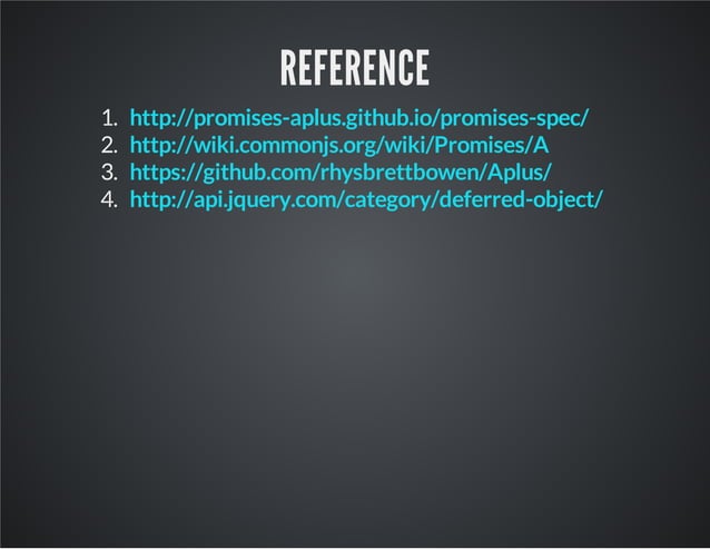 Promises in JavaScript | PDF | Web Development | Internet
