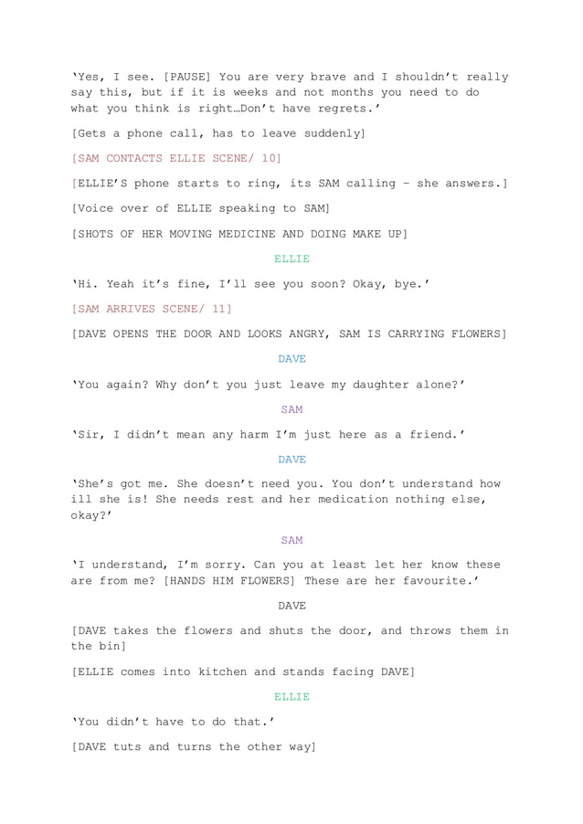 Promise script | DOCX