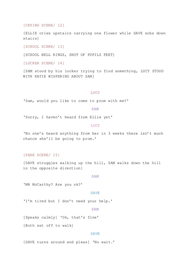 Promise script | DOCX