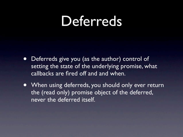 Promises in JavaScript with jQuery | ZIP | Web Development | Internet